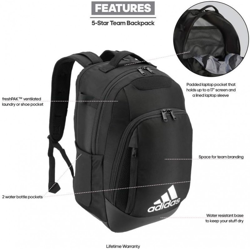 adidas 5-Star Team Backpack,